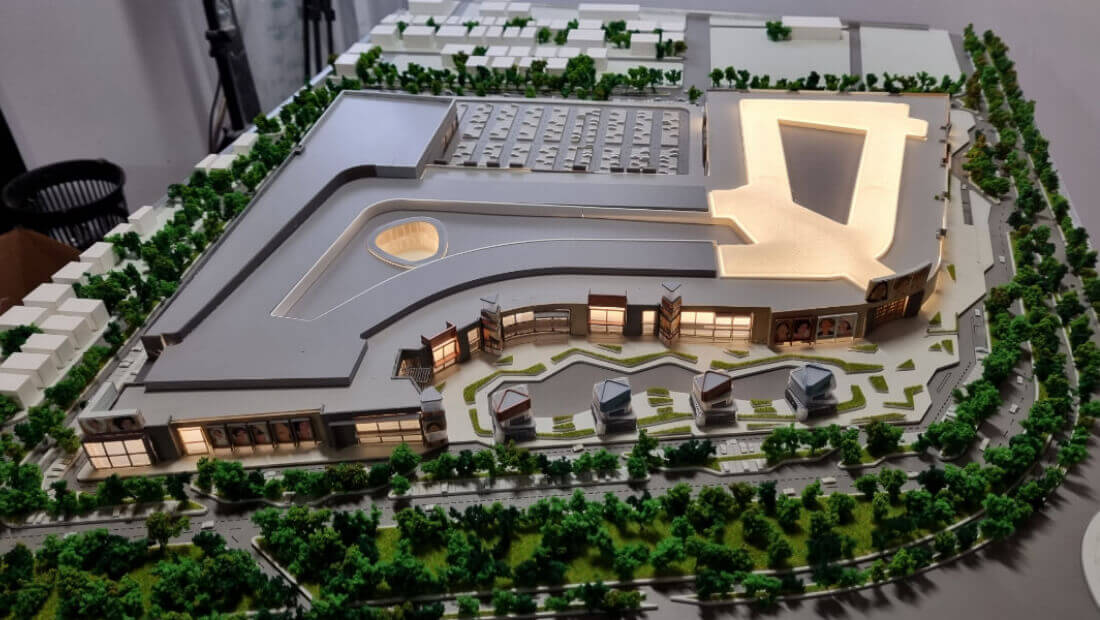 Shopping Mall Model - Architectural Models