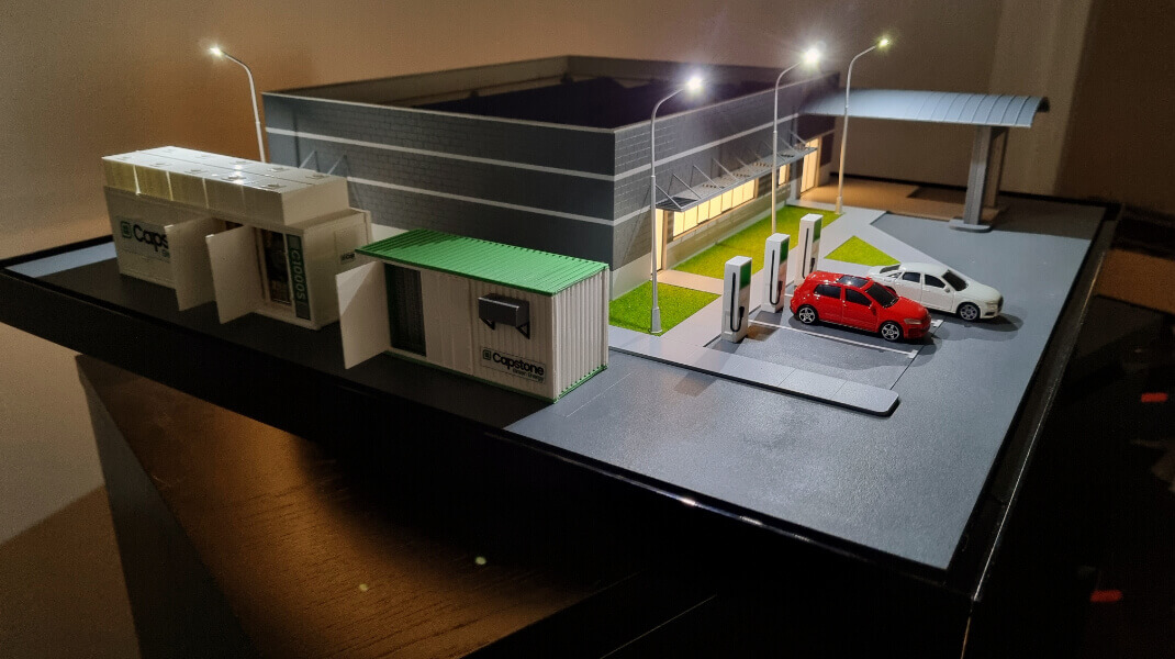 EV Charging Station - Architectural Models