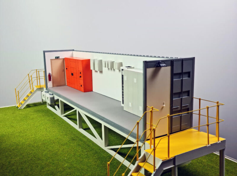 Containerized Data Center - Architectural Models