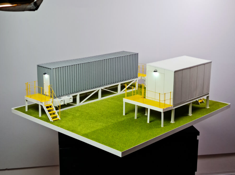 Containerized Data Center - Architectural Models