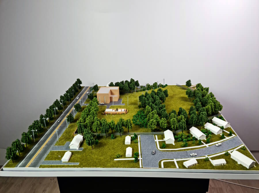 Electrical Substation Model - Architectural Models