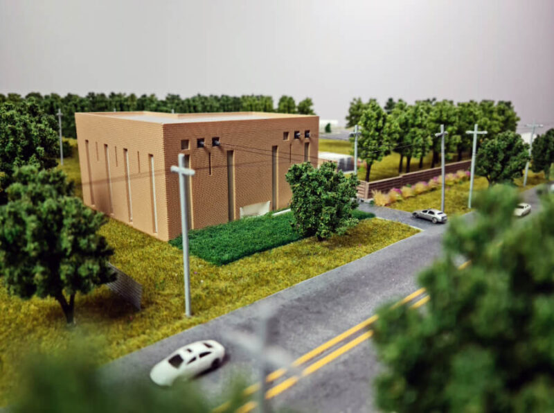 Electrical Substation Model - Architectural Models
