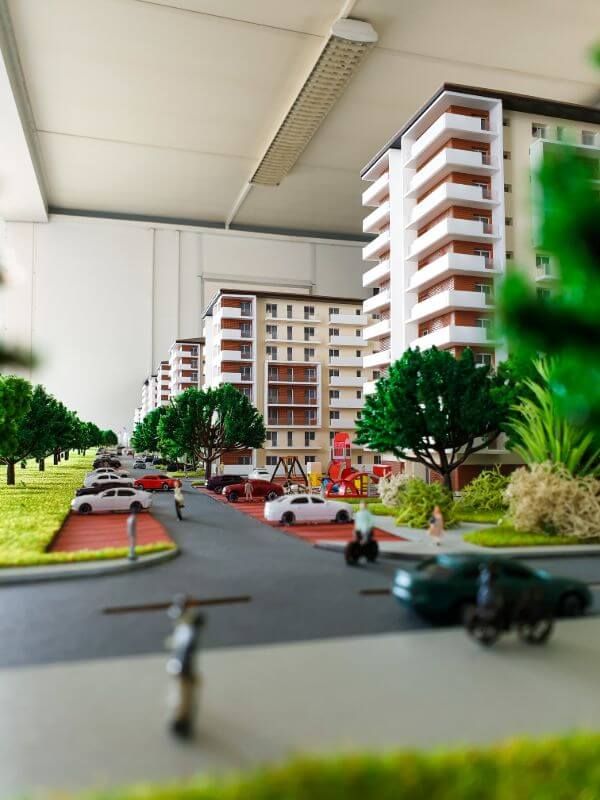 Residential Complex Model - Architectural Models