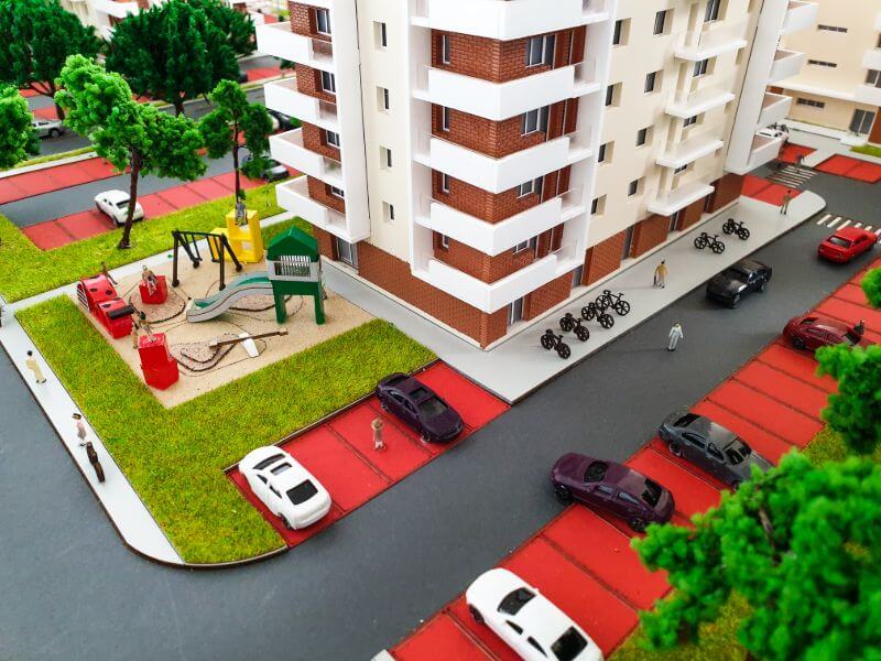 Residential Complex Model - Architectural Models