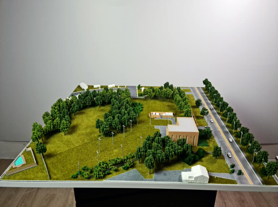 Electrical Substation Model - Architectural Models