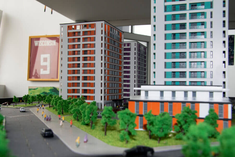 Color Residence – Residential Model - Architectural Models
