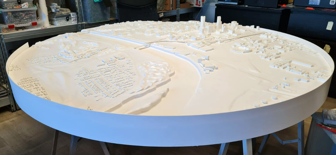 Massing model – Omaha City Map - Architectural Models