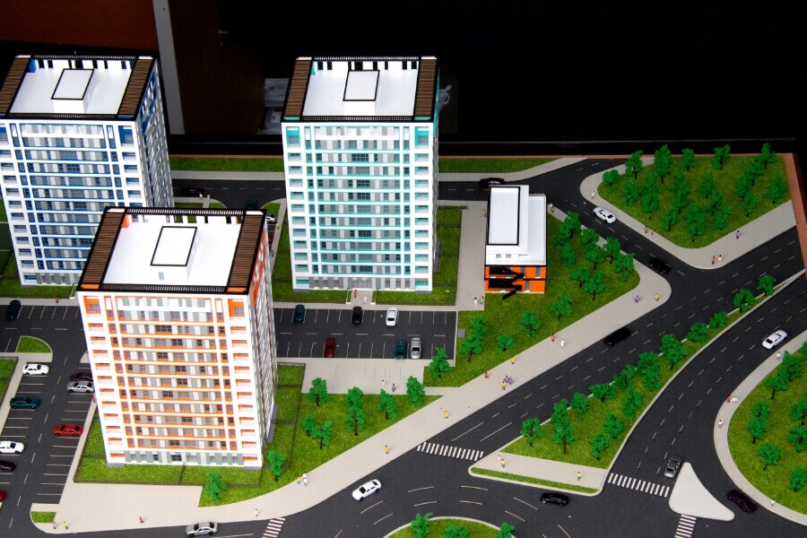 Color Residence – Residential Model - Architectural Models