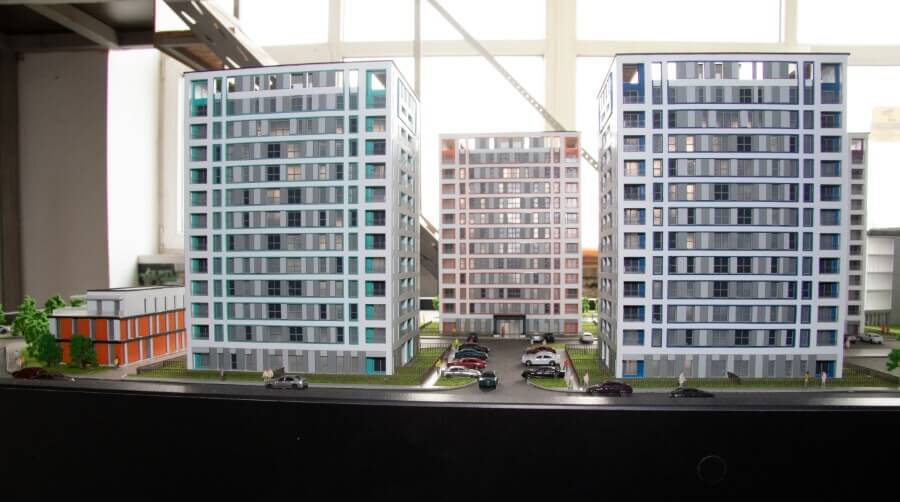 Color Residence – Residential Model - Architectural Models