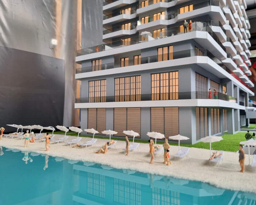Hotel Model – Marina Tower - Architectural Models
