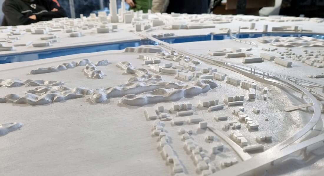 Massing model – Omaha City Map - Architectural Models