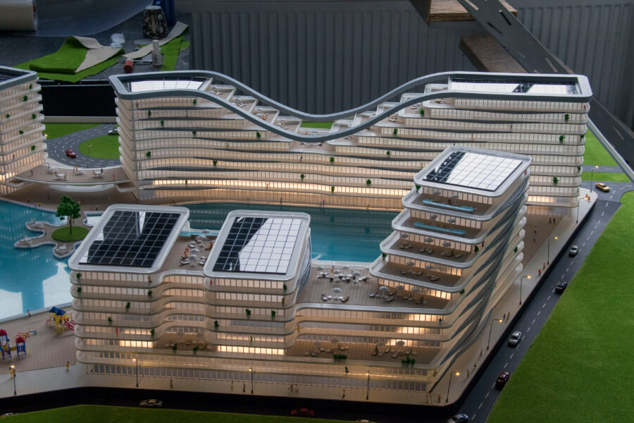 Hotel Lagoon City - Architectural Models