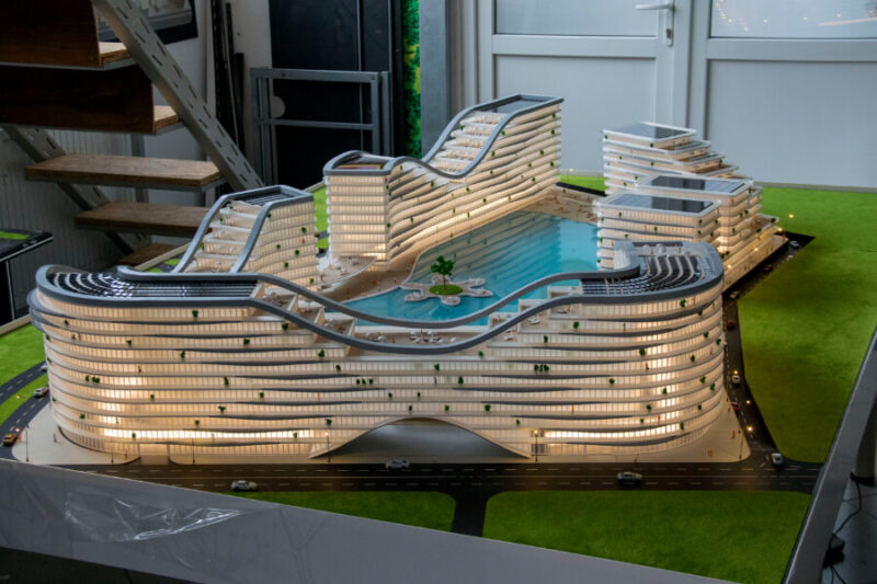 Hotel Lagoon City - Architectural Models