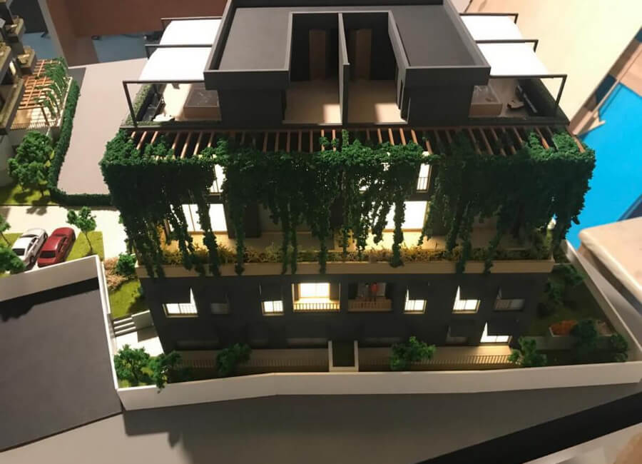 Apartment Building Model - Architectural Models