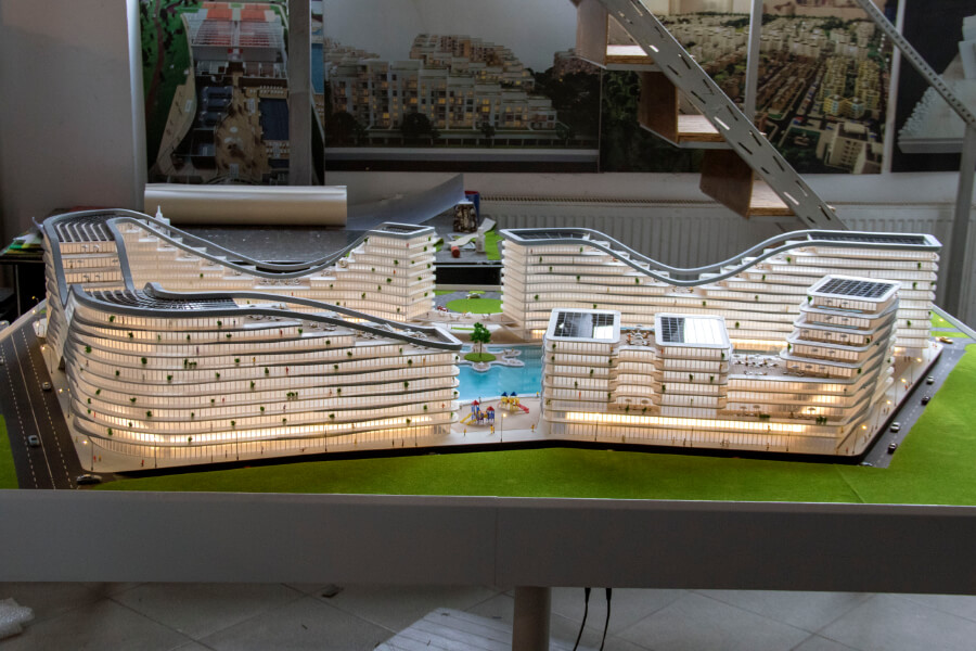 Hotel Lagoon City - Architectural Models