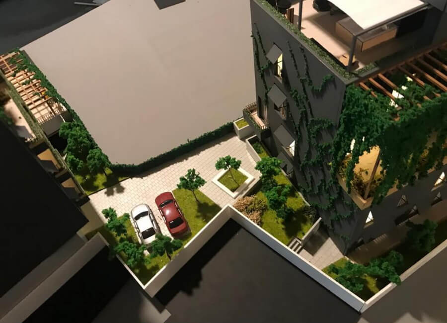 Apartment Building Model - Architectural Models