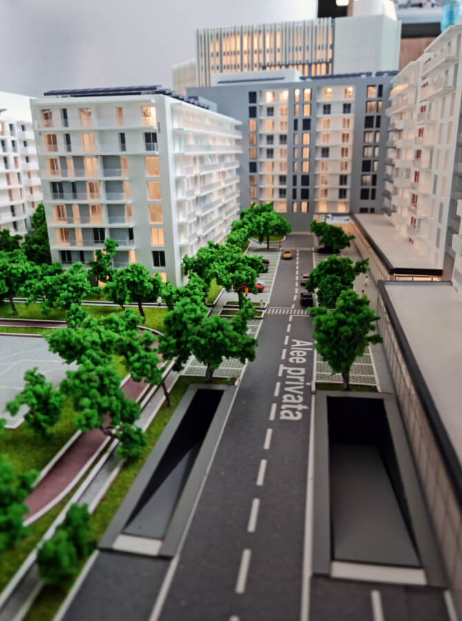 Real Estate Development Model - Architectural Models