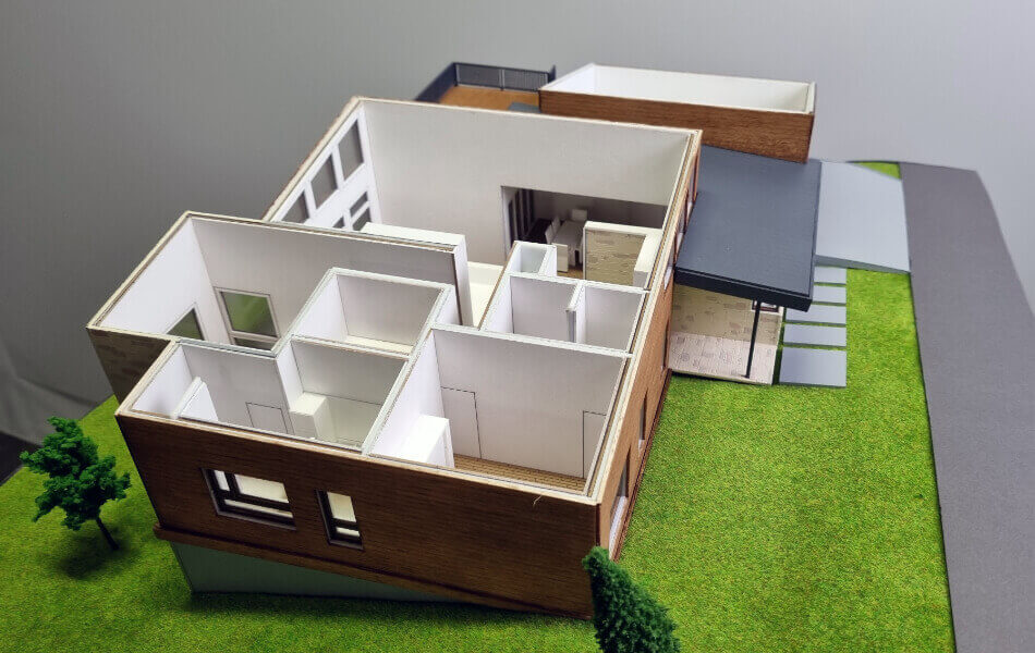 Demountable House Model - Architectural Models