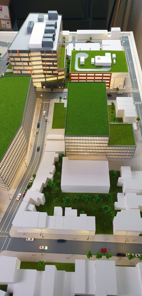 Office Buildings scale model - Architectural Models