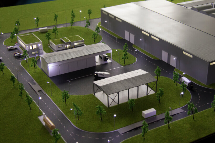 Solid Waste Management Centre - Architectural Models