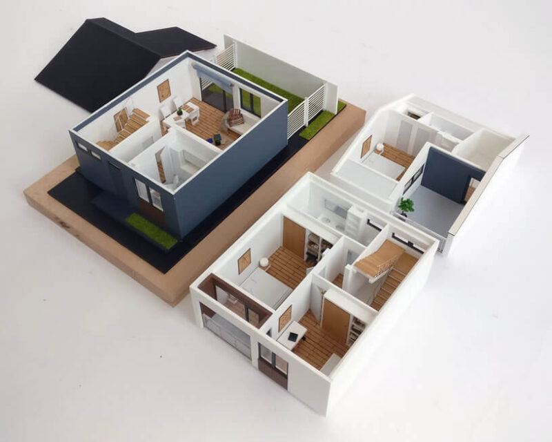 Demountable House Model - Architectural Models