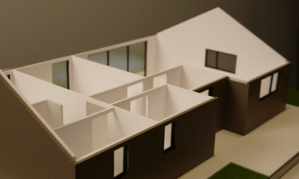 House Model with Removable Roof - Architectural Models