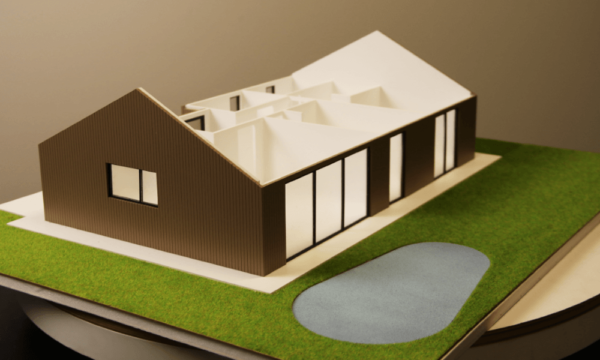 House Model with Removable Roof - Architectural Models