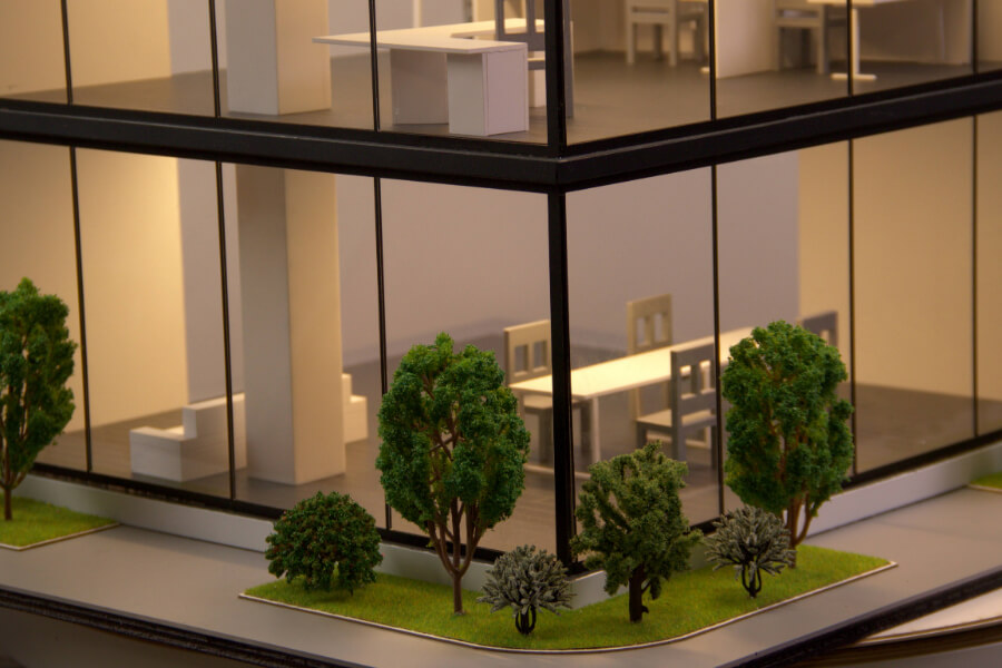 Office Building Scale Model - Architectural Models