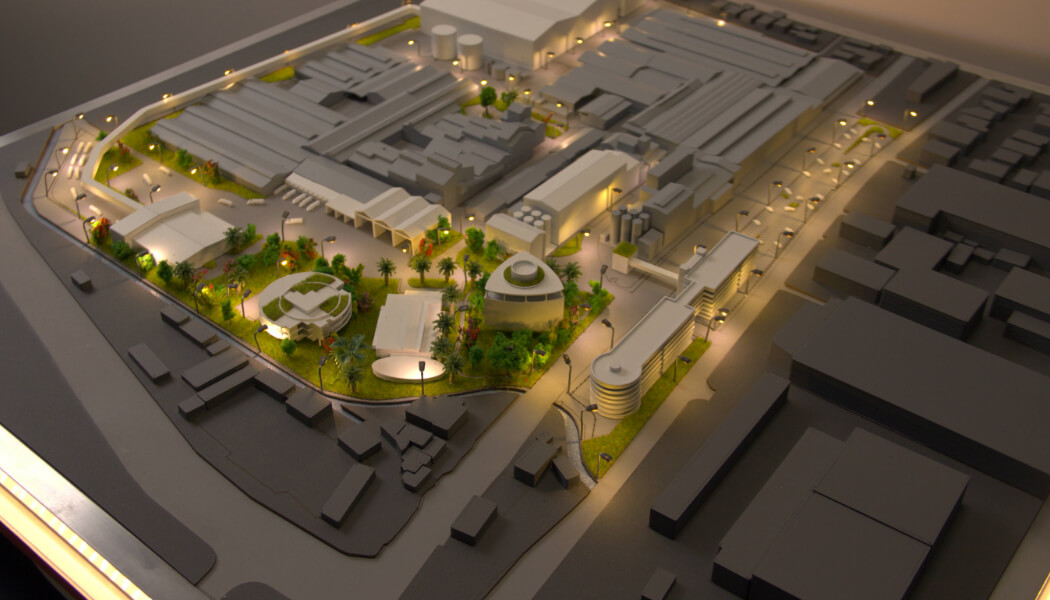 Beer Factory Model - Architectural Models