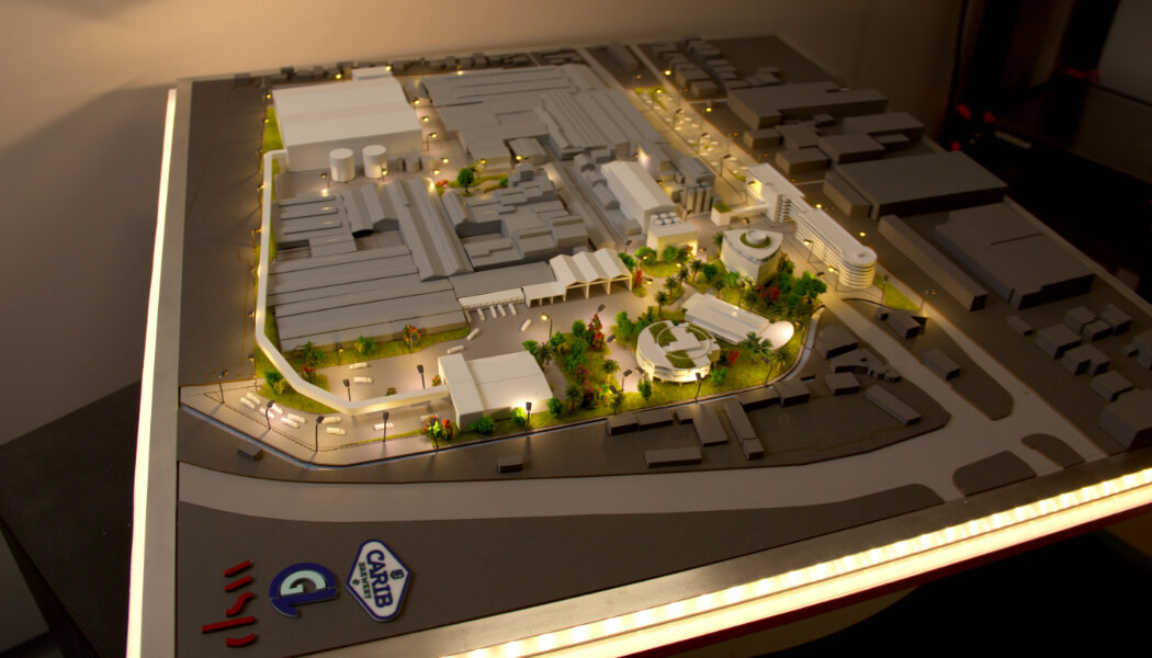 Beer Factory Model - Architectural Models