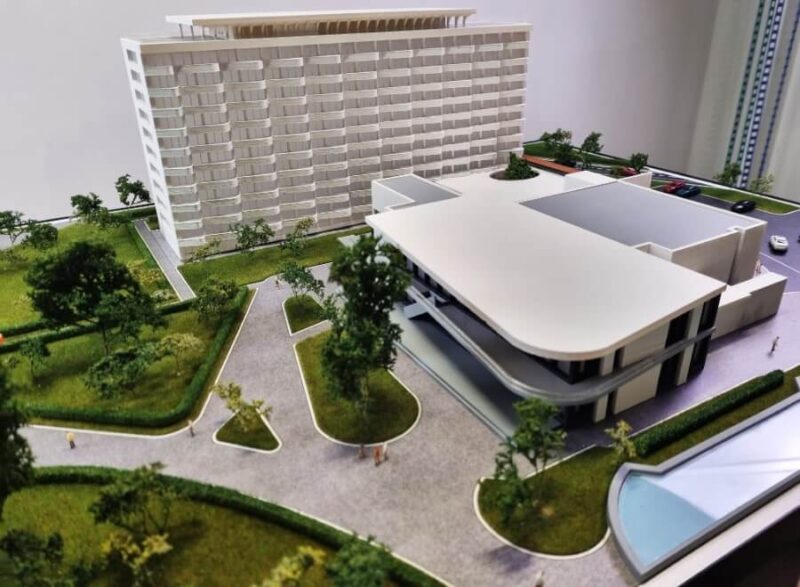 Hotel Scale Model - Architectural Models