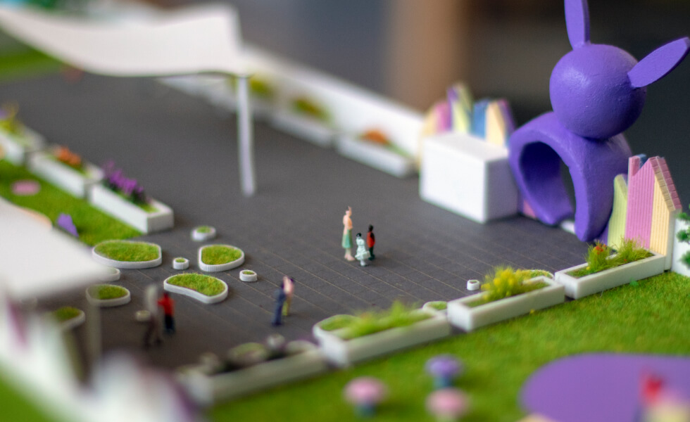 Nursery school model - Architectural Models