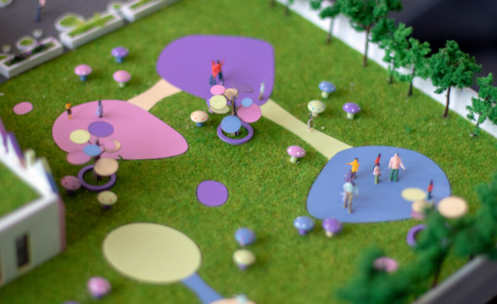 Nursery school model - Architectural Models