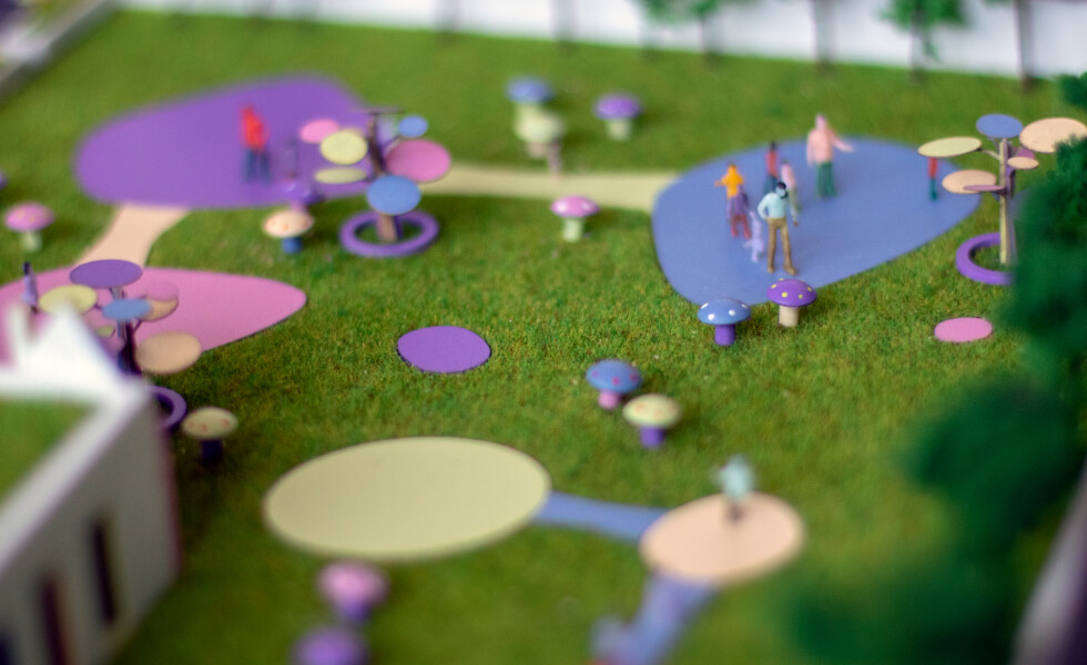 Nursery school model - Architectural Models