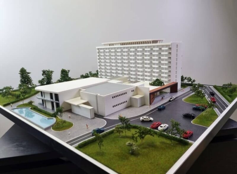 Hotel Scale Model - Architectural Models
