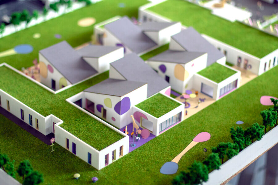 Nursery school model - Architectural Models