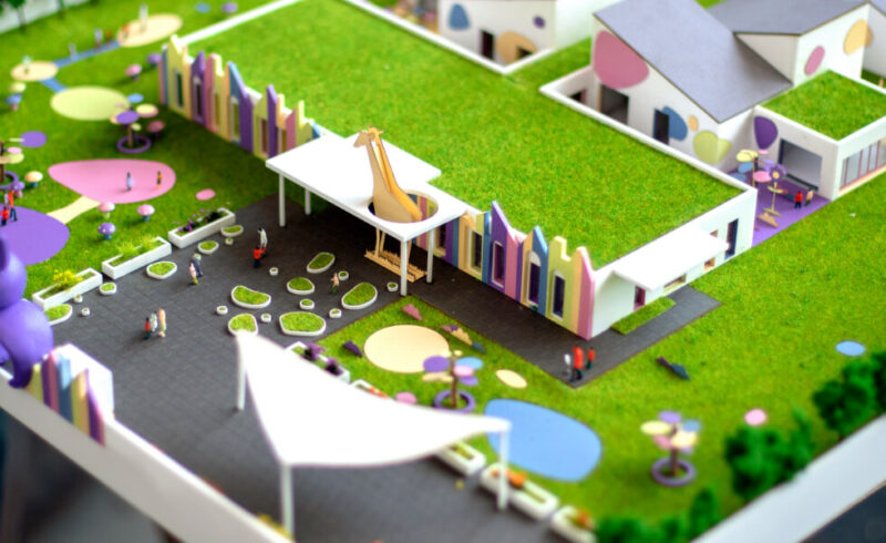 Nursery school model - Architectural Models