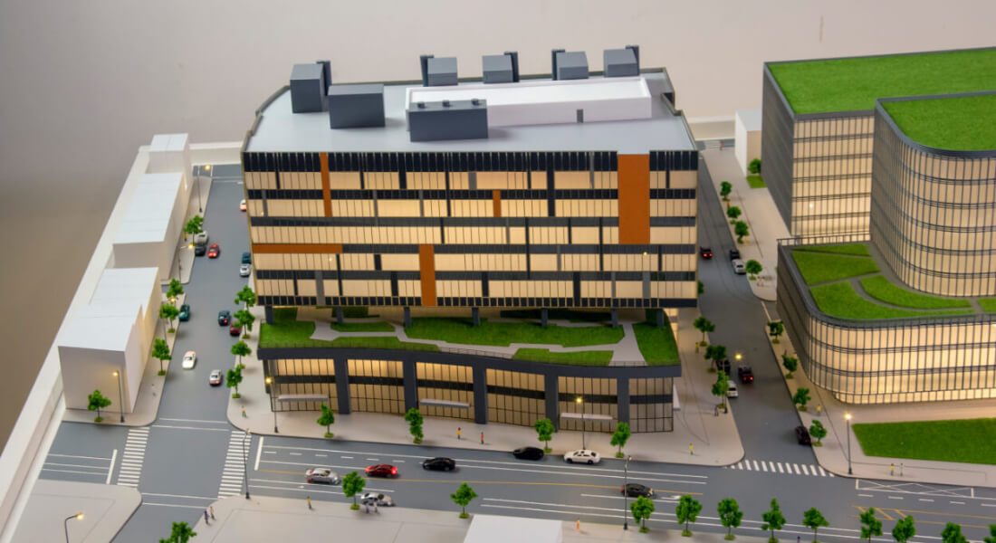 University Campus Model - Architectural Models