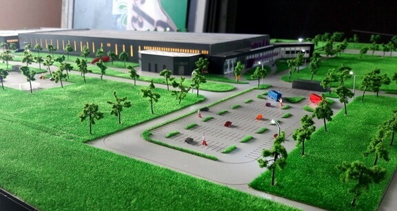 Industrial Model – Factory - Architectural Models