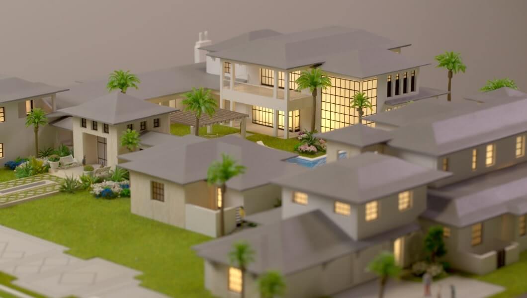 Private Villa Scale Model - Architectural Models