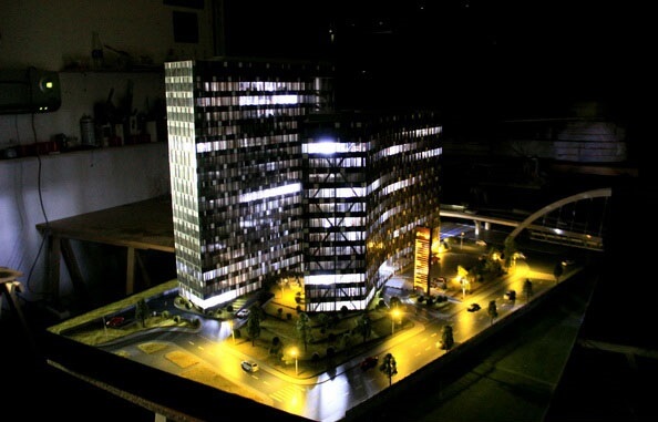 Office Buildings Model - Architectural Models
