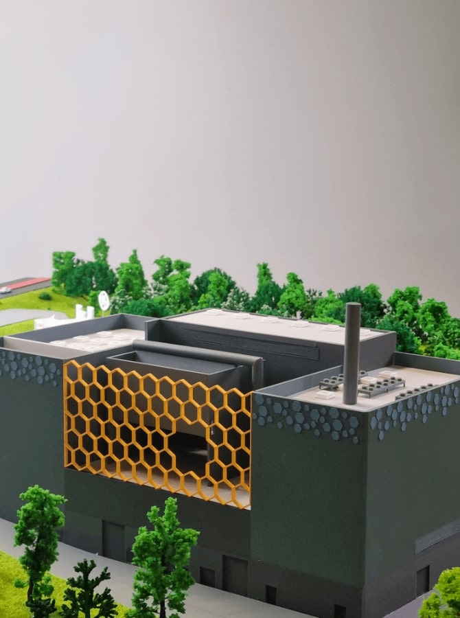 Recycling Centre Model - Architectural Models