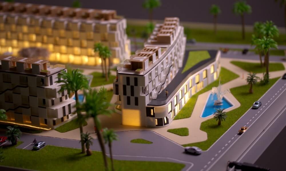 Modern Resort Complex - Architectural Models