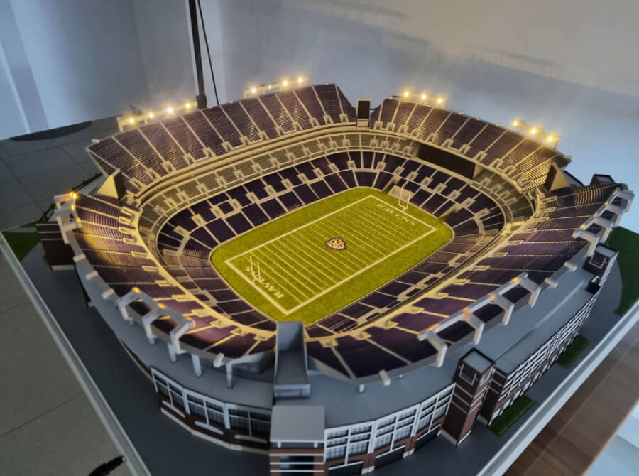 Stadium Scale Models - Architectural Models