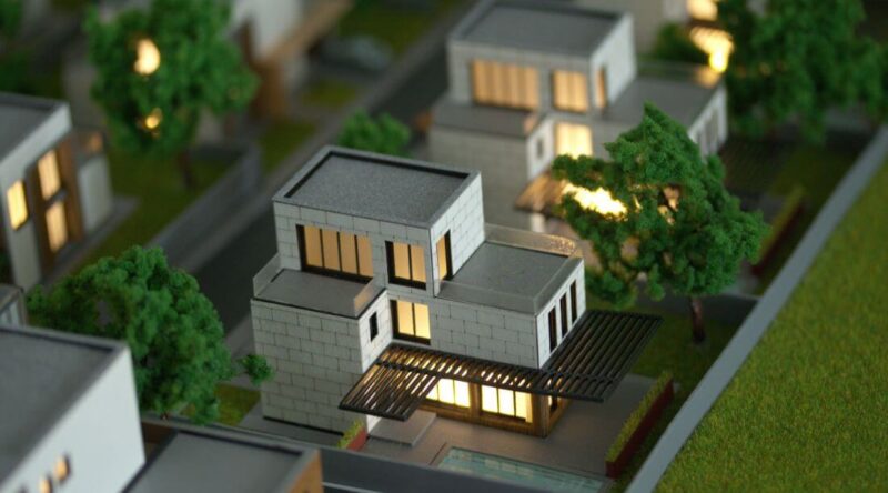 Residential Development Sales Model - Architectural Models