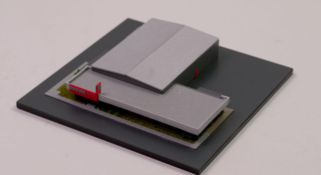 Industrial Building Model - Architectural Models